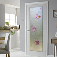 Interior Prehung Door or Interior Slab Door - Lily Pads & Lotus ...