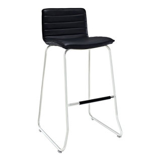 Dive Faux Leather Bar Stool - Contemporary - Bar Stools And Counter ...