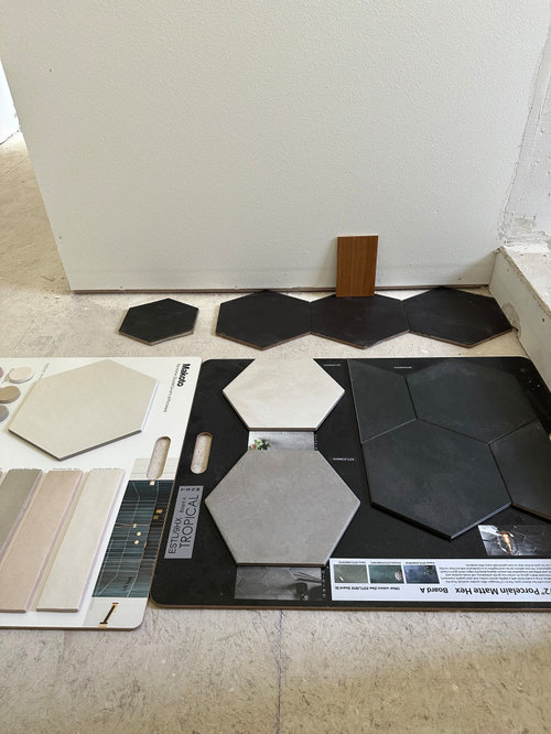 Master bathroom tile advice | Houzz Forum