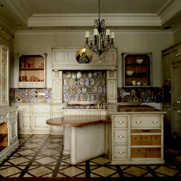 75 French Country Green Kitchen Ideas You'll Love - March, 2025 | Houzz