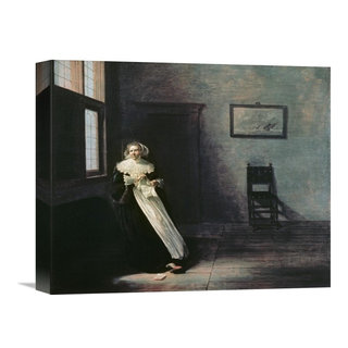 "Woman Tearing Up a Letter" Artwork, 16" x 13", 16" x 13.136 ...