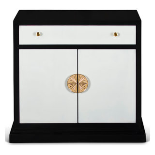 Black and White Modern Ming Chest - Asian - Accent Chests And Cabinets ...