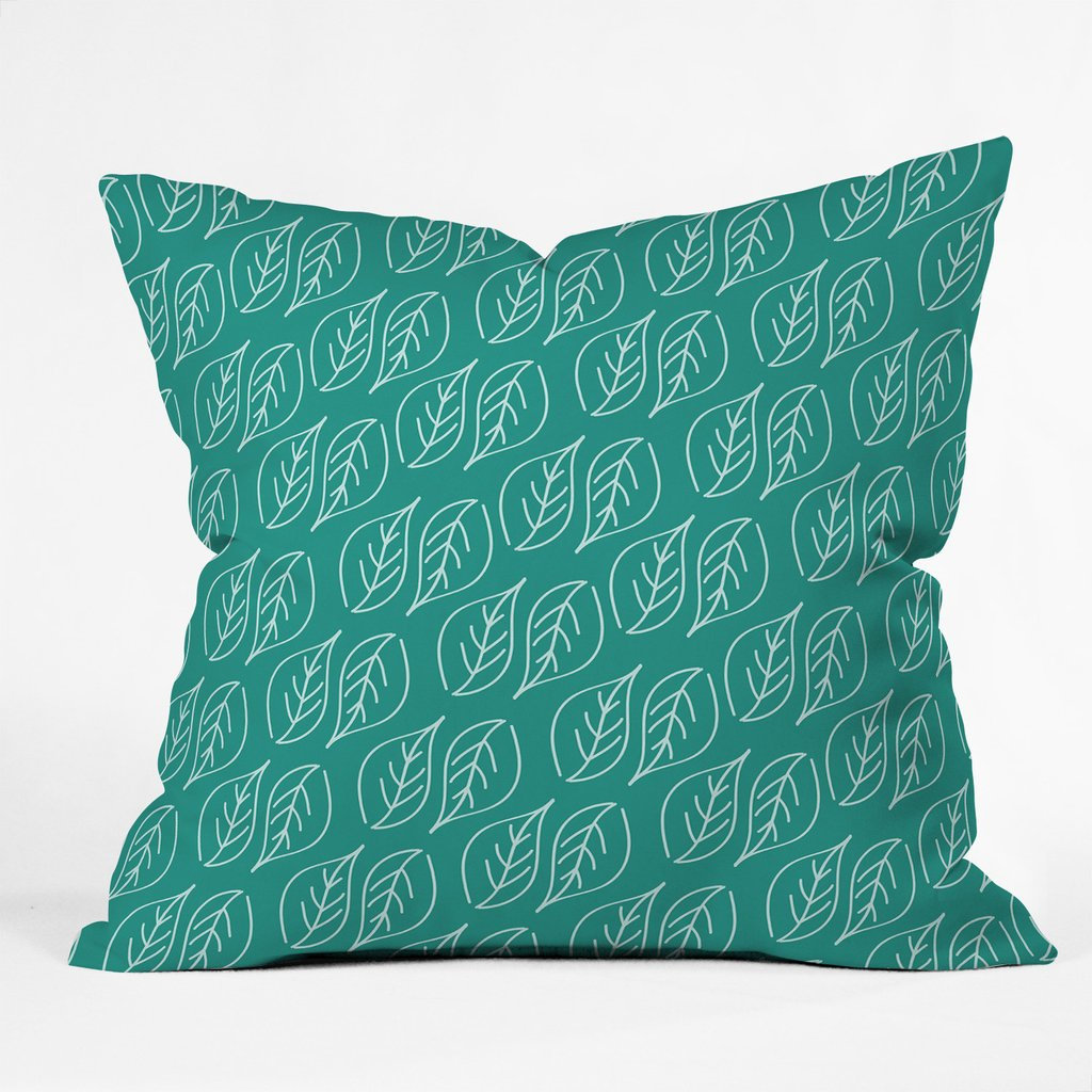 Craftbelly Topiary Forest Throw Pillow, 26"x26" - Tropical - Decorative ...