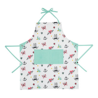 Tidey-Up Apron, 28x32" - Traditional - Aprons - by Peking Handicraft ...