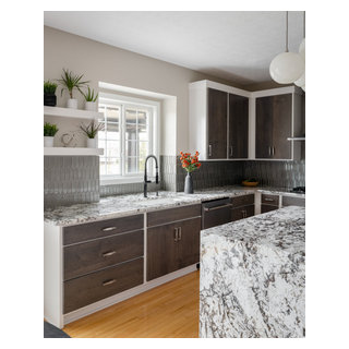 Modern Kitchen Transformation - Modern - Kitchen - Indianapolis - by ...