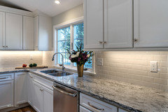 Help! Kitchen - What to do with upper cabinets and sloped ceilings?