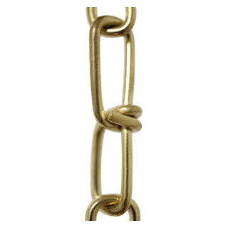 RCH Hardware Steel Double Loop Basket Chain, 2 Sizes, 10', U45 ...