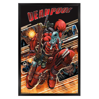 Marvel Comics - Deadpool - Attack Collage, 14.725" x 22.375 ...
