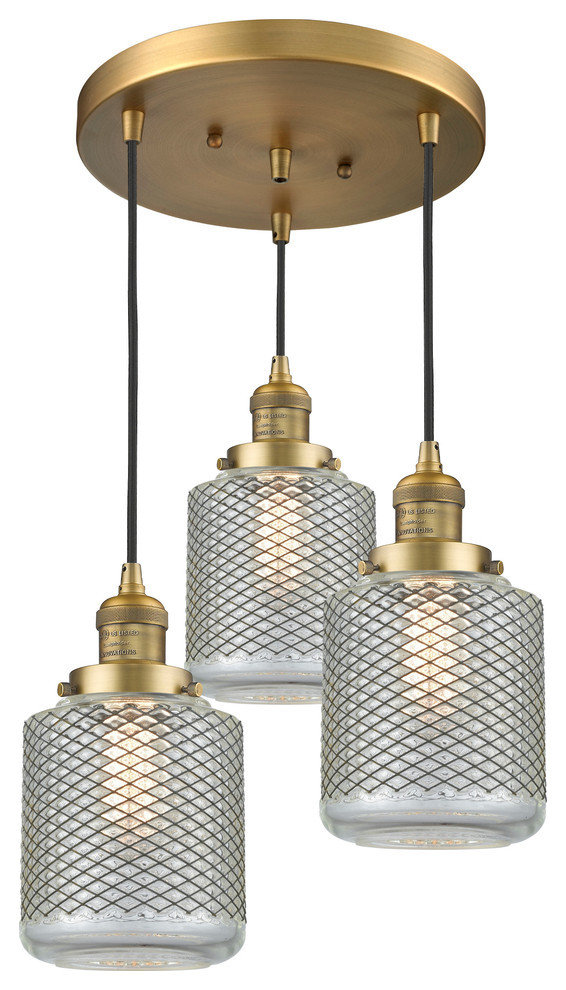 Stanton 3-Light Multi-Pendant - Industrial - Pendant Lighting - by ...