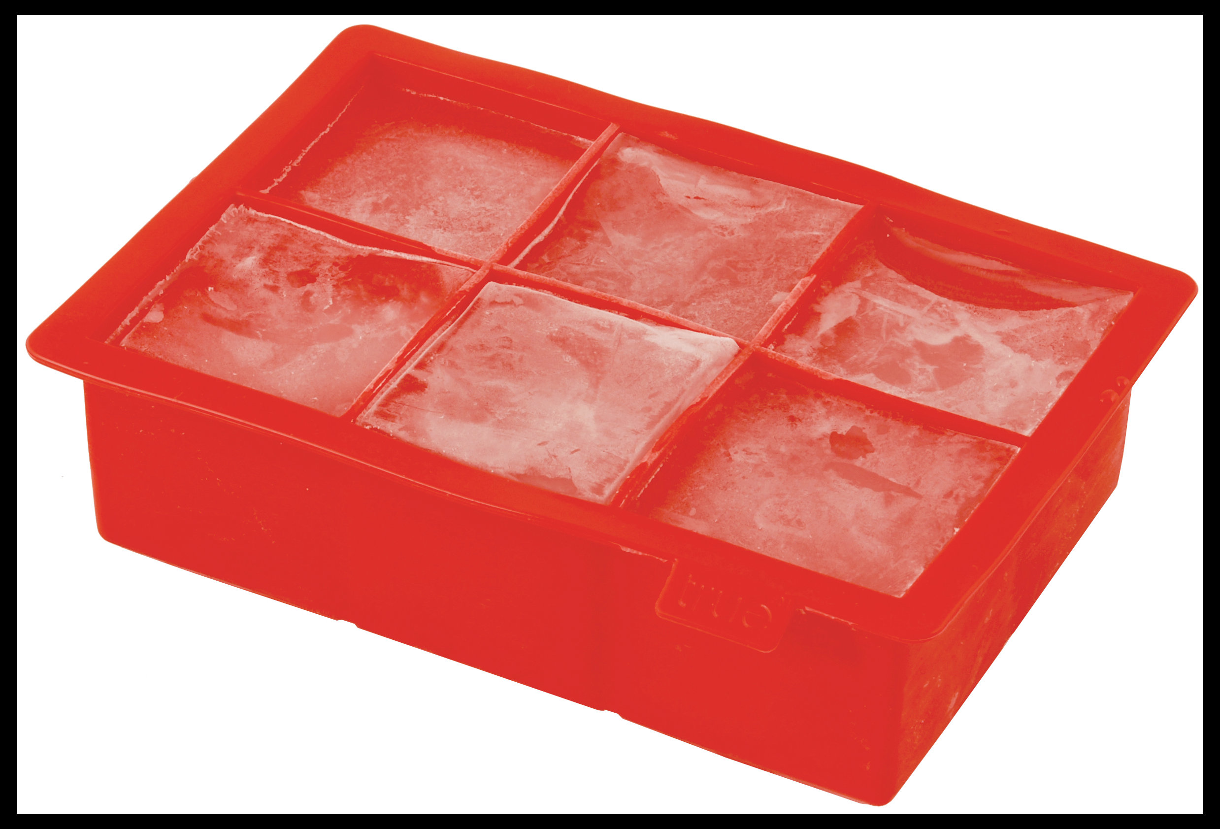 Red Colossal Ice Cube Tray - Mediterranean - Ice Trays And Molds - by ...