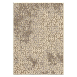 Orian Rugs, Soft Scroll Iron Valance, Multi, Area Rug, 5'3"x7'6", 4205 ...