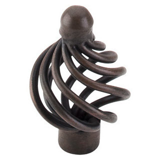 Flower Twist Knob 1 1/4" - Cabinet And Drawer Knobs - by Knobs and ...