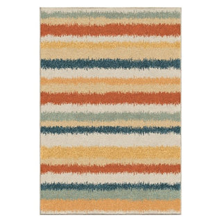 Orian Rugs, Bright Color Stripes Stafford, Multi, Area Rug, 5'3"x7'6 ...