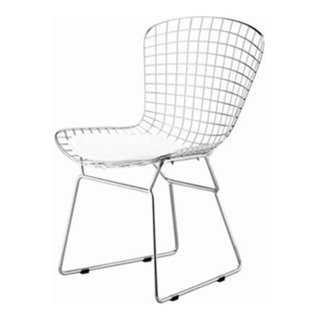 Wire Metal Side Chair White - Contemporary - Dining Chairs - by Best ...