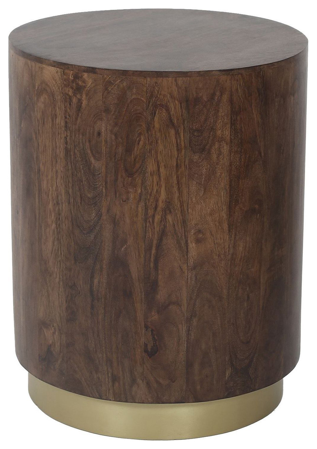 Form Side Table, Dark Brown - Contemporary - Side Tables And End Tables ...