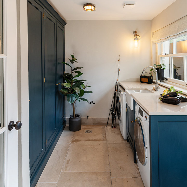 75 Beautiful Beach Style Laundry Room Ideas & Designs - November 2025 ...
