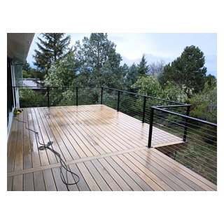 Timbertech Deck and Cable Railing - Contemporary - Deck - Boise - by ...