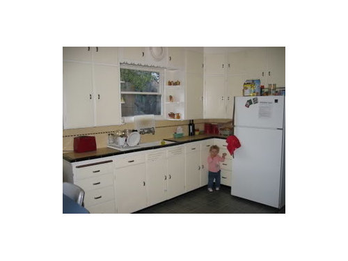 Finished period kitchen - 1925 Craftsman Bungalow