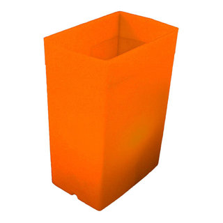 FLIC Luminaries, Orange, Set of 12 - Contemporary - Candleholders - by ...