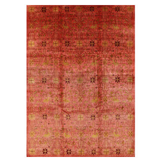 Ahgly Company Indoor Rectangle Mid-Century Modern Area Rugs, 5' x 7', 7 ...