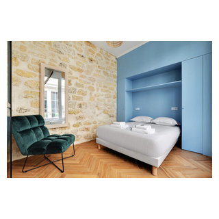 Paris - Rénovation contemporaine d'un immeuble historique ...