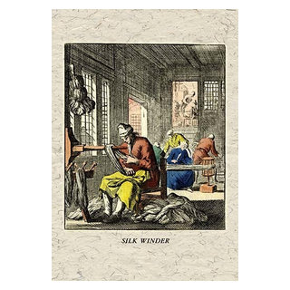 Silk Winder, 20" x 30" - Traditional - Prints And Posters - by ...
