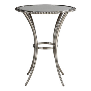 Uttermost Sherise Beaded Metal Accent Table - Contemporary - Side ...