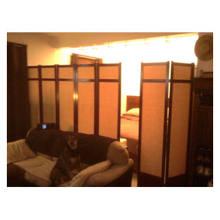 7ft tall Jute room divider screen - New York - by Urban Futons - Dr ...