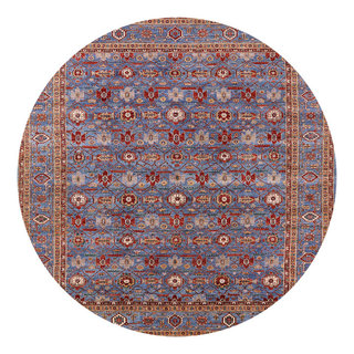 Ahgly Company Indoor Rectangle Mid-Century Modern Area Rugs, 5' x 7', 4 ...