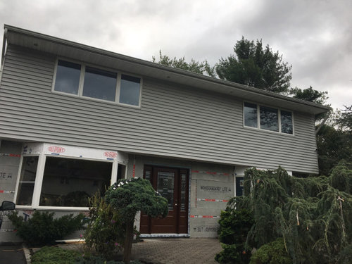 Off-center front door