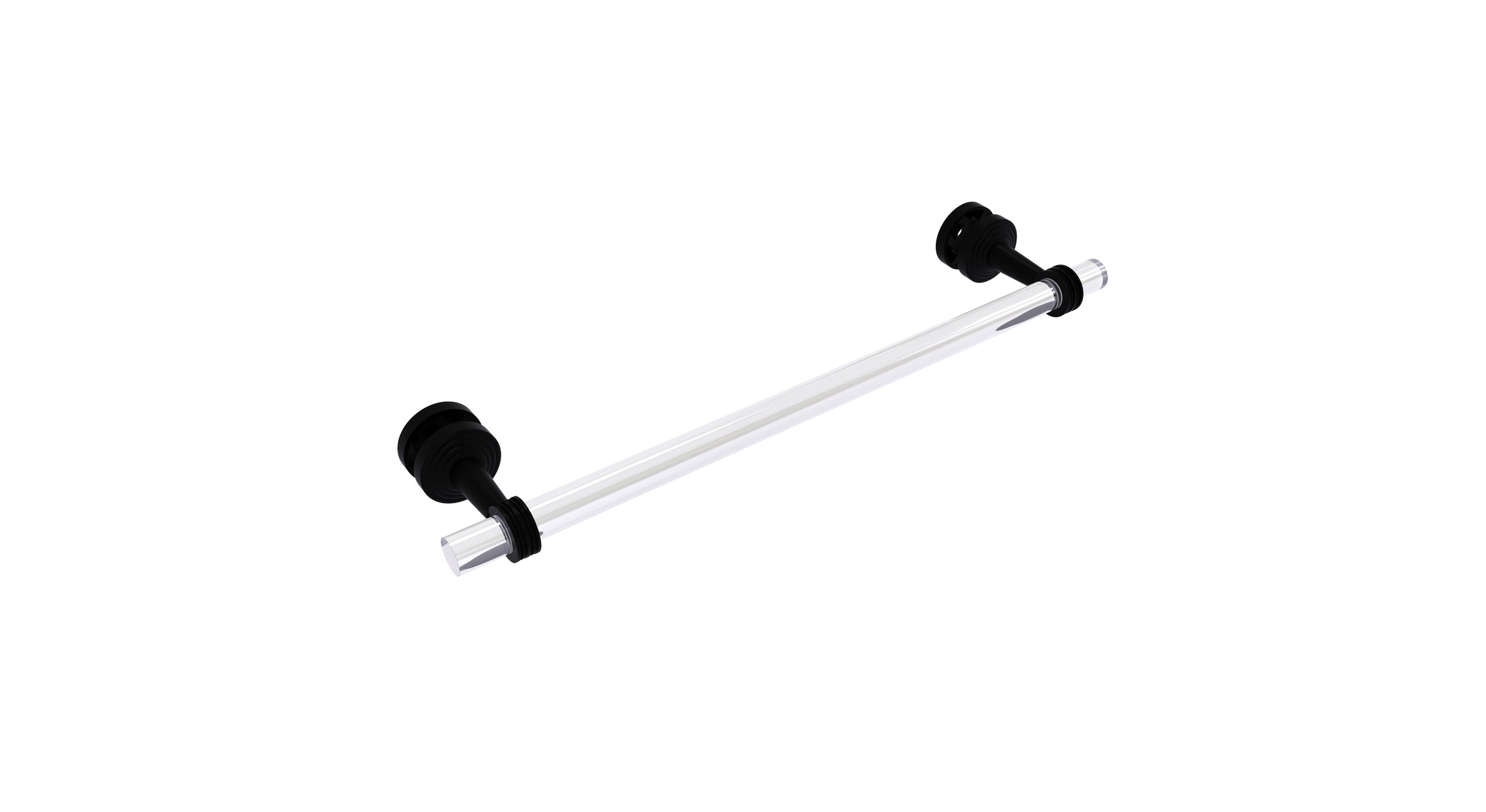 Pacific Beach Collection 18"Shower Door Towel Bar With Dotted Accents ...