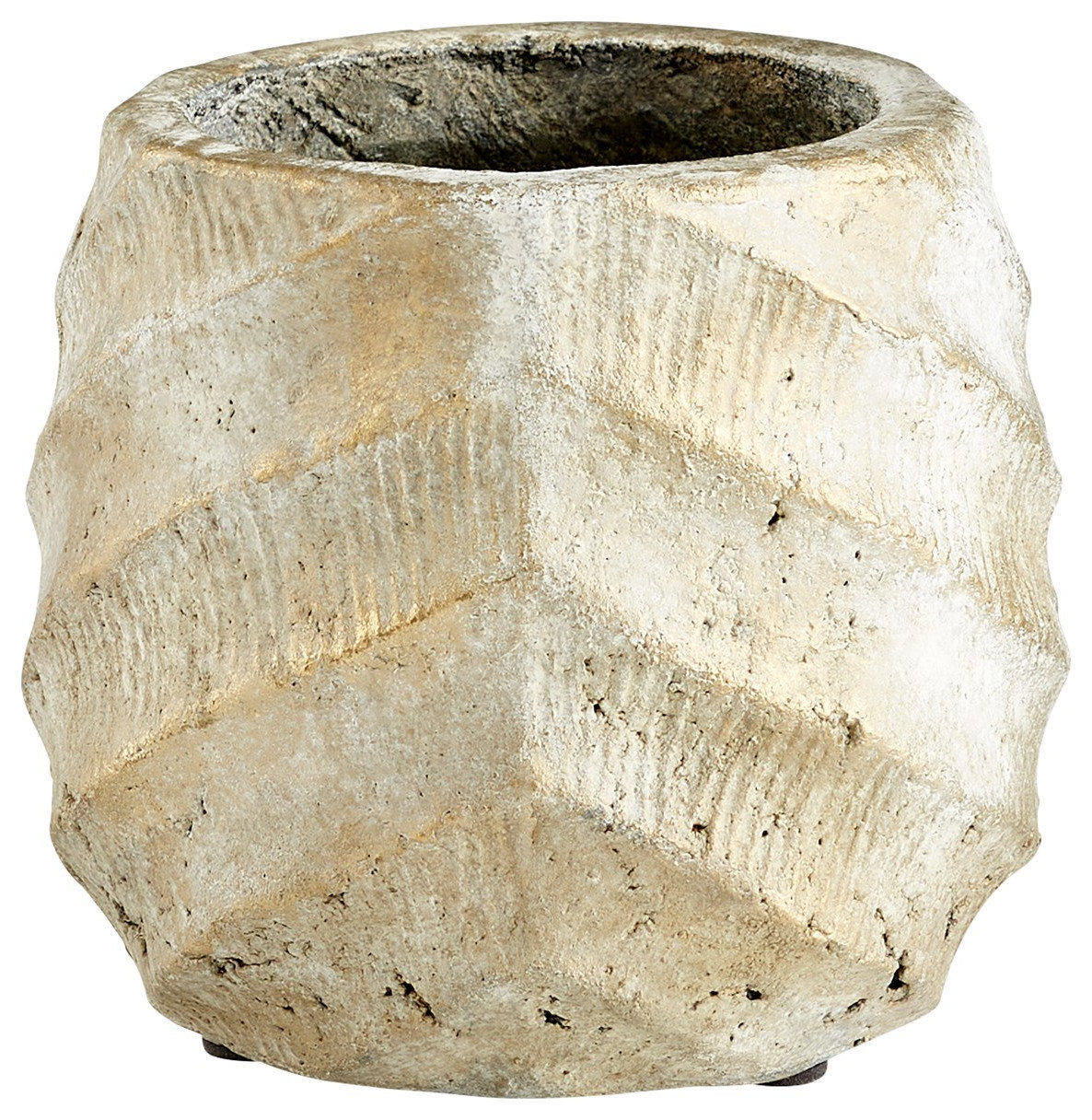 Cyan Design Small Cache Creek Planter 11056 - Brown Sandstone ...