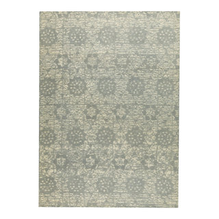 Baltimore Rug, Silver, 2'x3', 8'x10' - Contemporary - Area Rugs - by MA ...