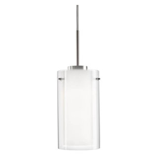 Kuzco Lighting Verona 5" LED Pendant, Brushed Nickel, 4.00 ...