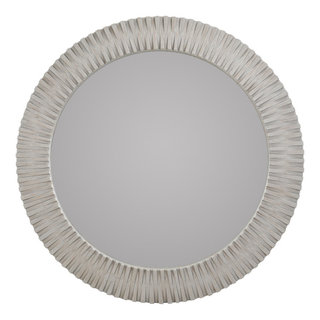 Myrtle Mango Wood Mirror - Transitional - Wall Mirrors - by Kosas | Houzz