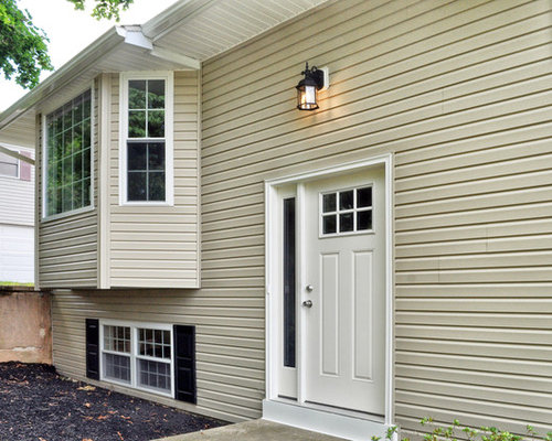 Split Level Exterior Facelift Home