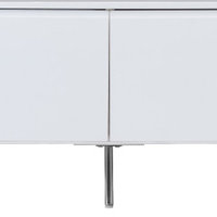 Axminster Media Stand with Storage - Contemporary - Entertainment ...