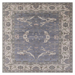 Ahgly Company Indoor Rectangle Mid-Century Modern Area Rugs, 5' x 7', 7 ...