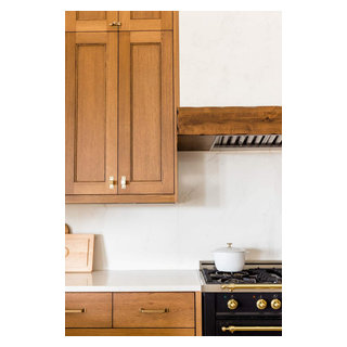 Rift White Oak Beaded inset - Traditional - Kitchen - Other - by Wende ...