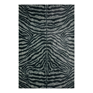 Dalyn AK1 Midnight Area Rug, Rectangle 1'8" x 2'6" - Contemporary ...