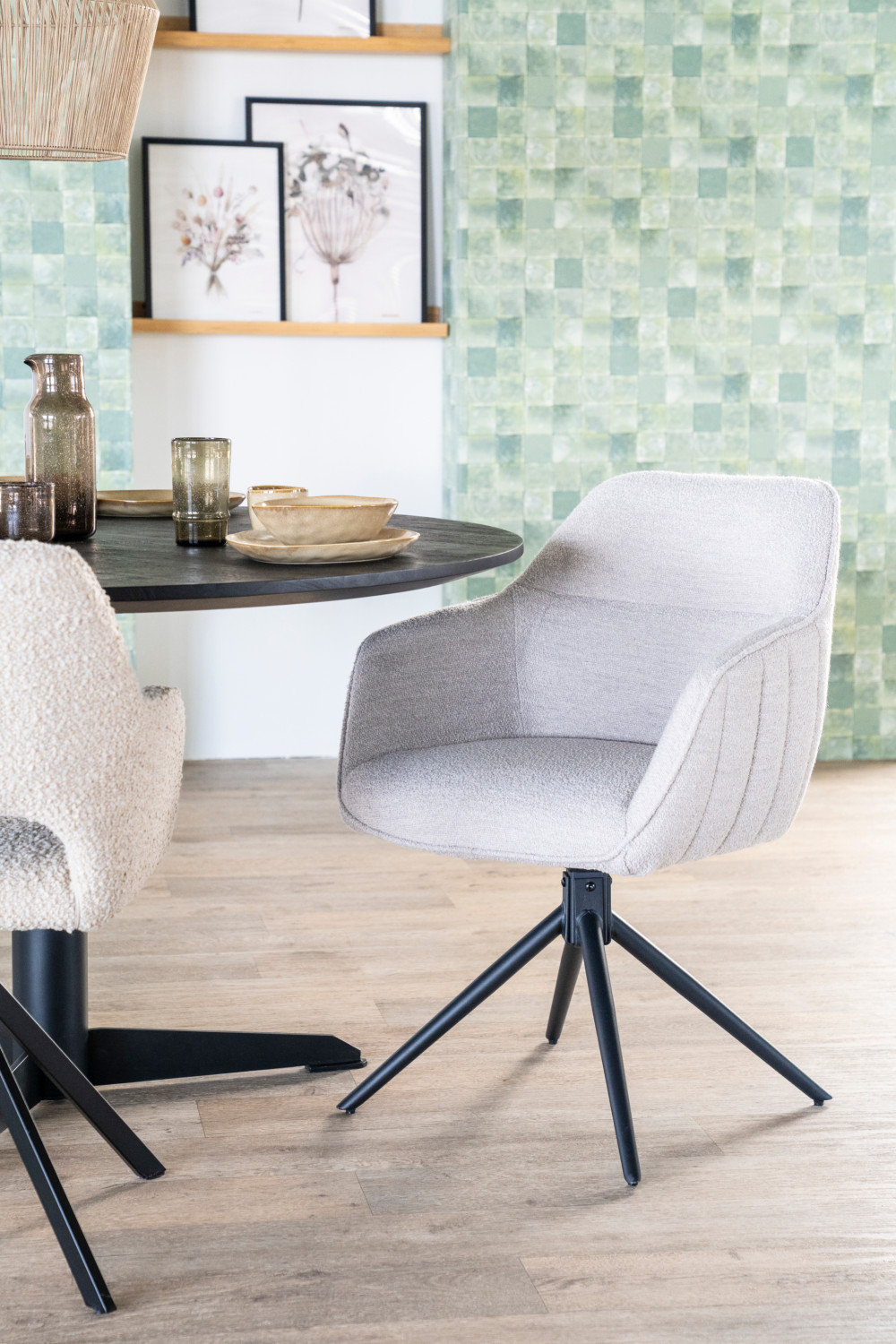 Quadrupod Accent Chair, Eleonora Jeff - Midcentury - Dining Chairs - by ...