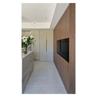 Zola Matte & Rezana Kitchen by Broomside Design - Contemporary - Kitchen - Other - by STORI | Houzz