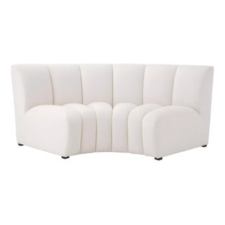 Channel Stitched Corner Sofa | Eichholtz Lando - Transitional - Sofas ...