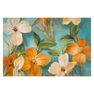 Bella Fiori Pattern, 36x24 - Contemporary - Prints And Posters - by ...