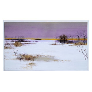 Snow Scene Print, 8 x 10 - Contemporary - Prints And Posters - by ...