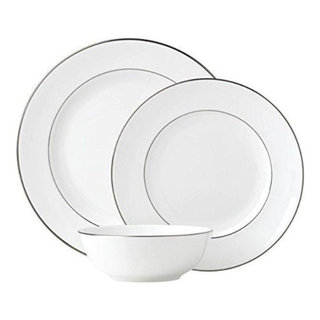 Lenox Continental Dining 3-Piece China Set - Contemporary - Dinnerware ...