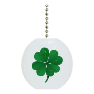 Four Leaf Clover Ceiling Fan Pull - Traditional - Ceiling Fan ...