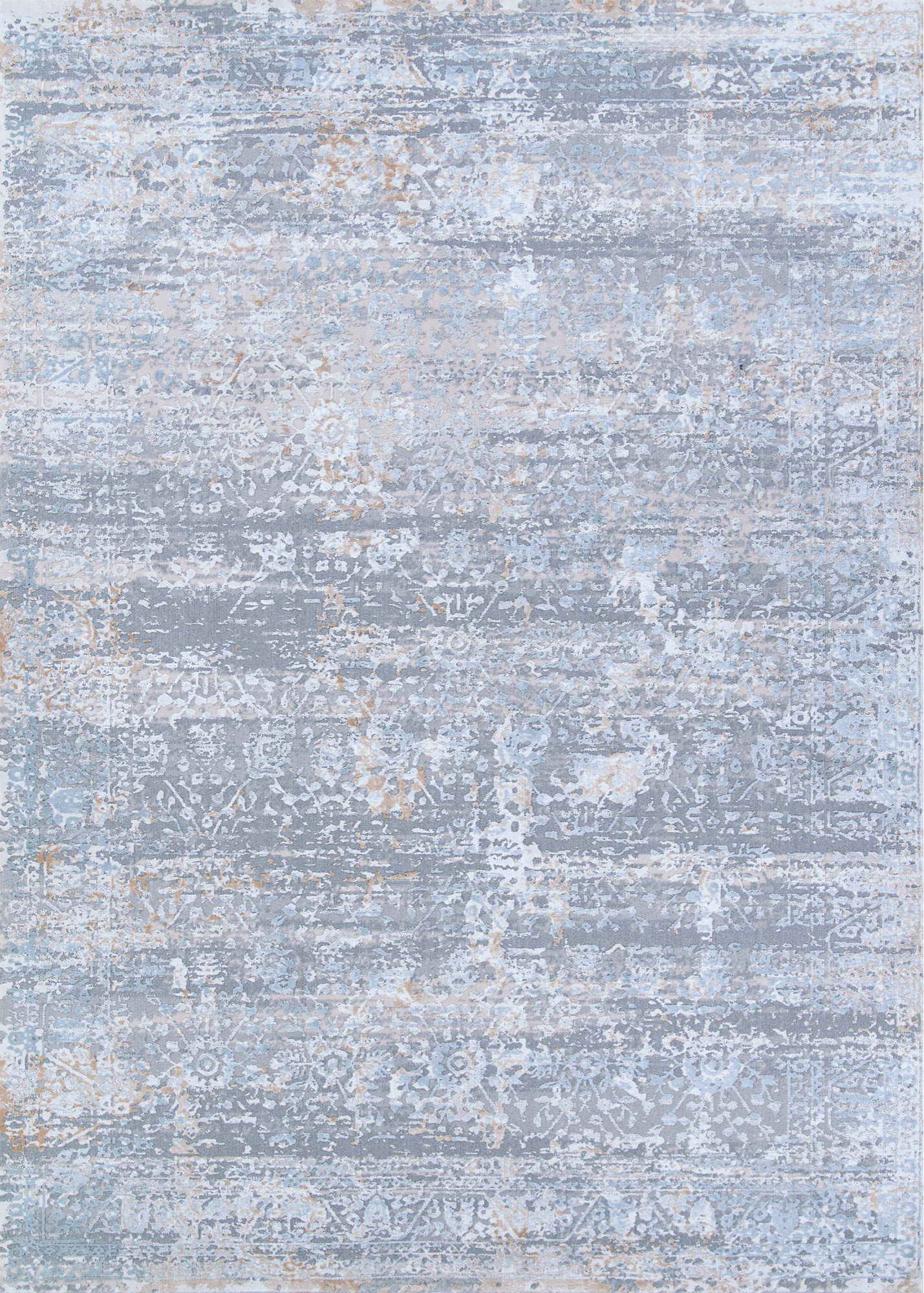 Couristan Europa Elara Mist Rug 7'10"x10'9" - Contemporary - Area Rugs ...
