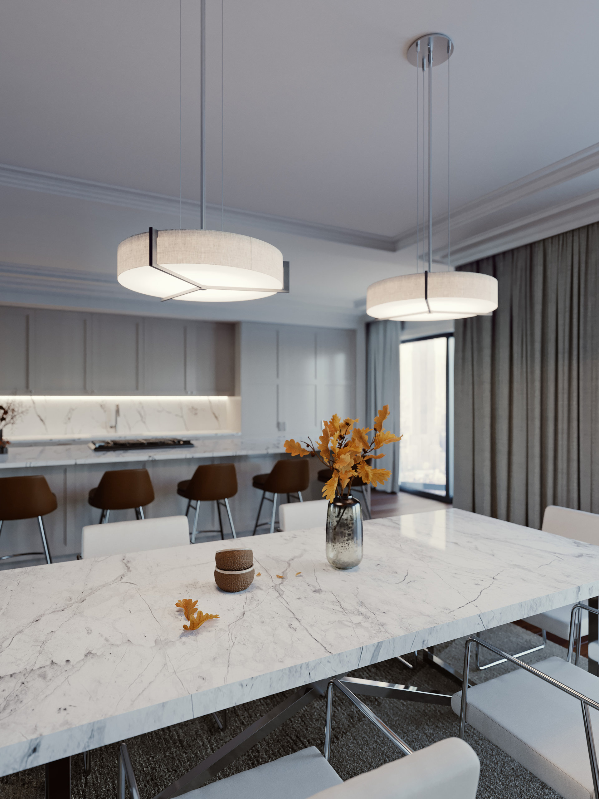 Apex 15'' Pendant, Weathered Gray - Transitional - Pendant Lighting ...