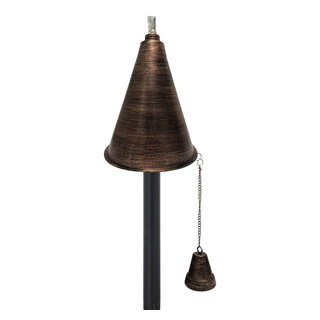Small Hawaiian Cone Tiki Style Torch With Pole and Snuffer ...